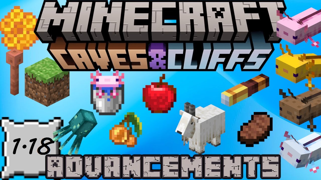 Minecraft 1.18 Updated Advancements - Adventuring Time - Adventure ...