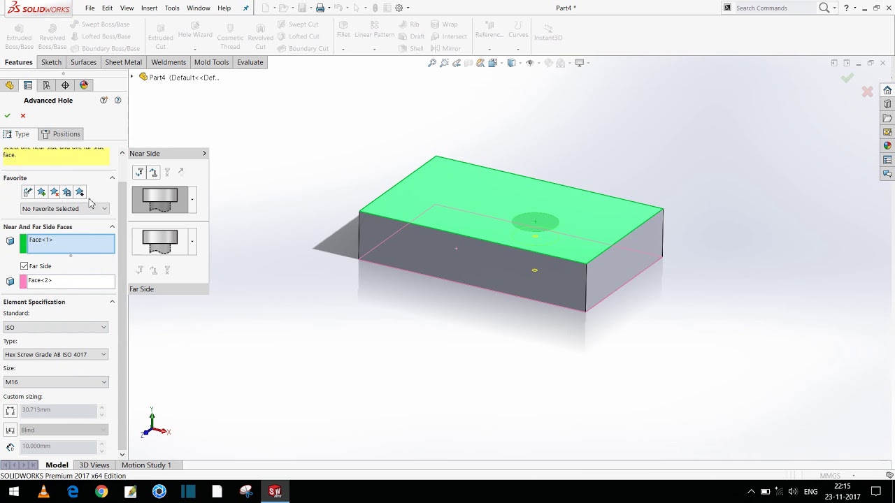 Tutorial 15 - Advanced Hole - YouTube