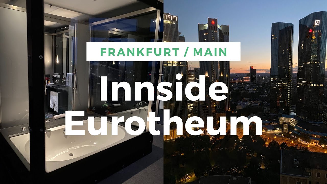 Innside Frankfurt Eurotheum Turm / The Skyline Condo Suite - YouTube