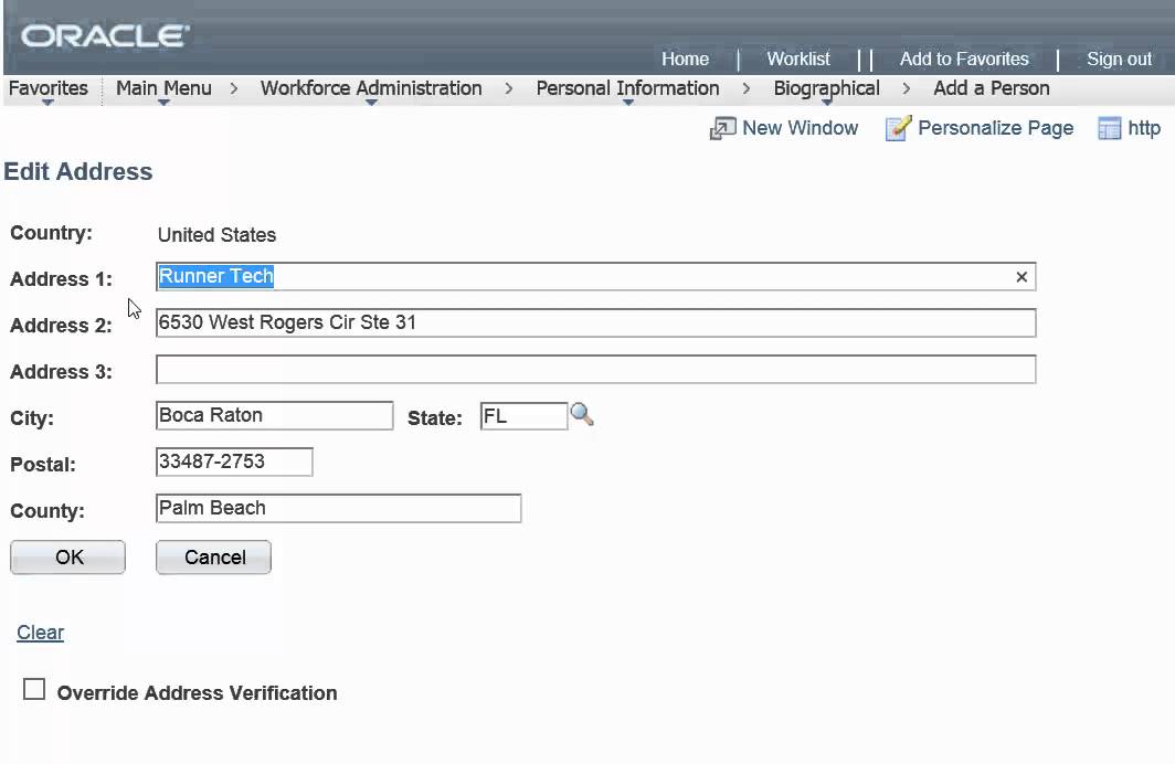 CLEAN_Address for Oracle's PeopleSoft Campus Solutions - YouTube