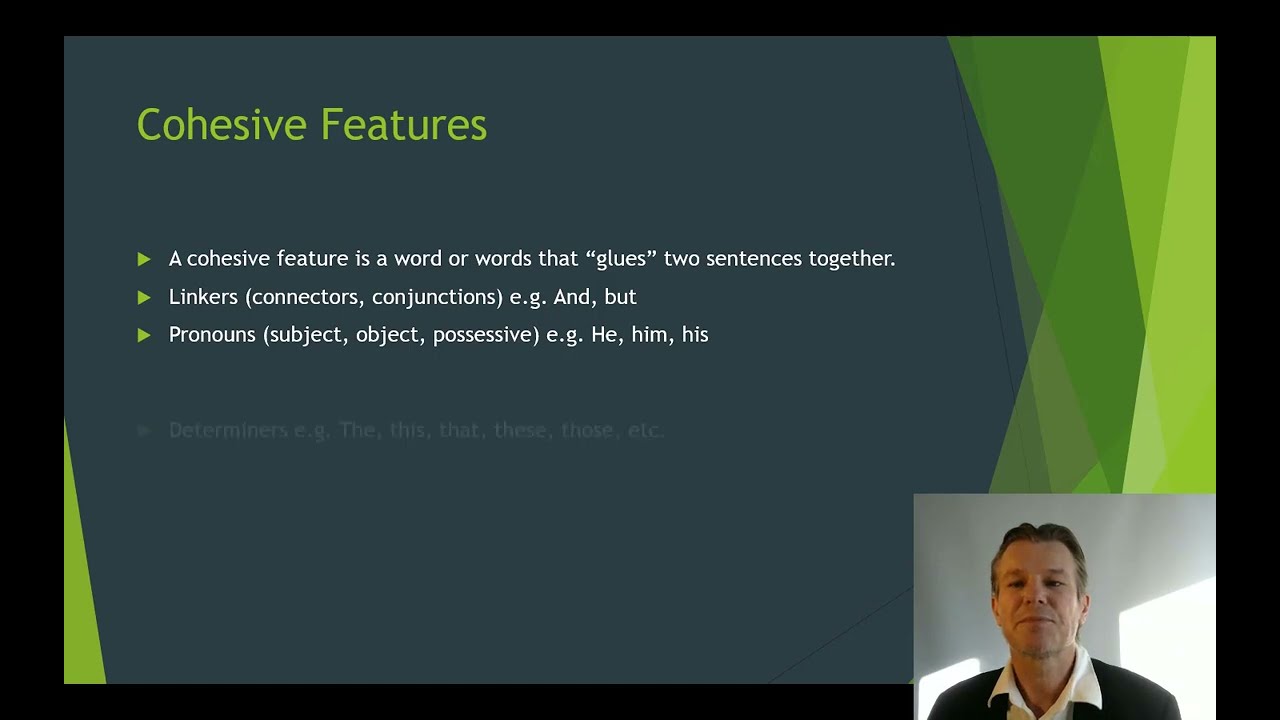 3 BEC Vantage Reading part2 Cohesive Features - YouTube