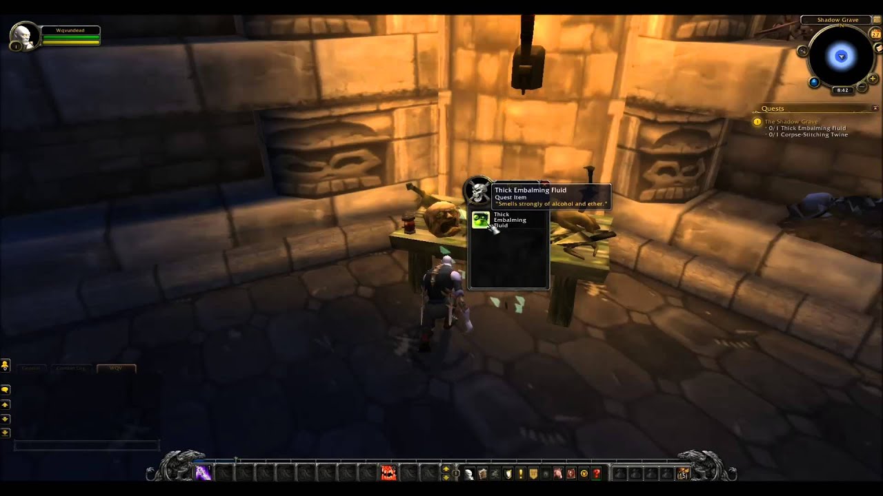 The Shadow Grave - World of Warcraft Quest Guide - YouTube