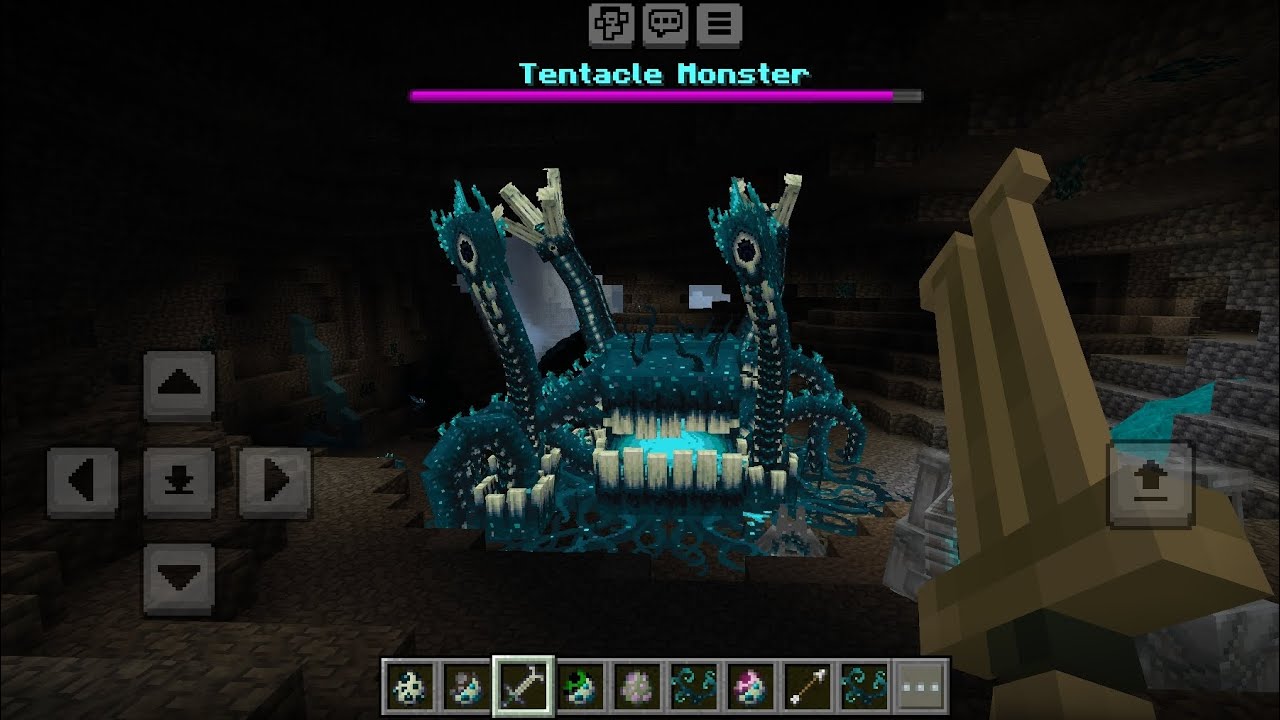 Warden Boss ADDIN in Minecraft PE - YouTube