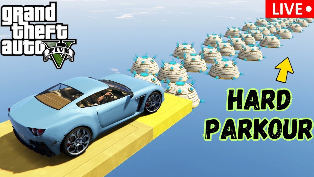 🔴GTA V Ultimate Parkour Races 🔴| Gta 5 live | #gtav #gtalivestream # ...