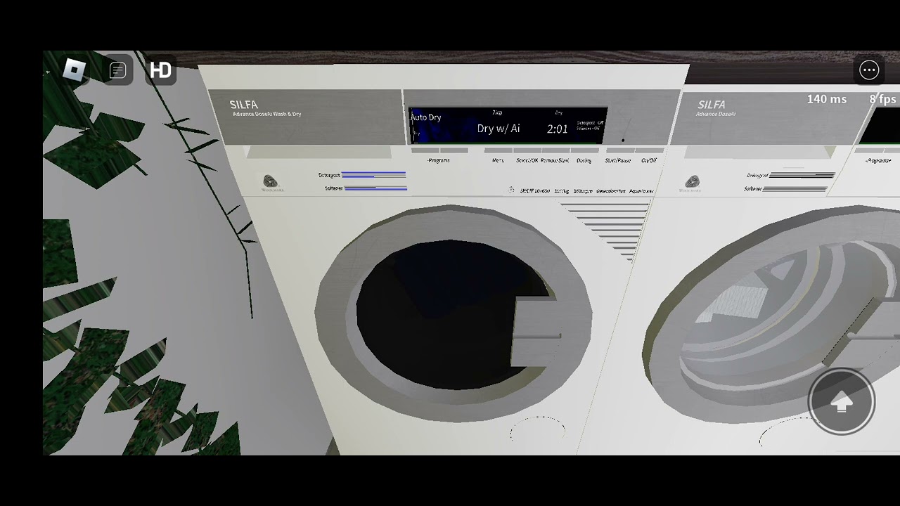 Silfa SWDIF 107690 10/7kg washer dryer auto dry drying full cycle - YouTube