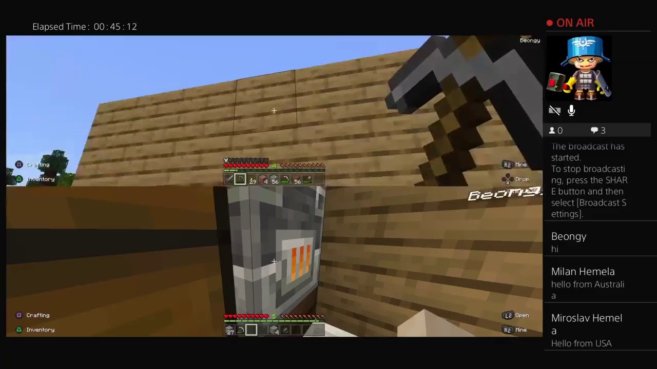 Minecraft Live Split screen - YouTube