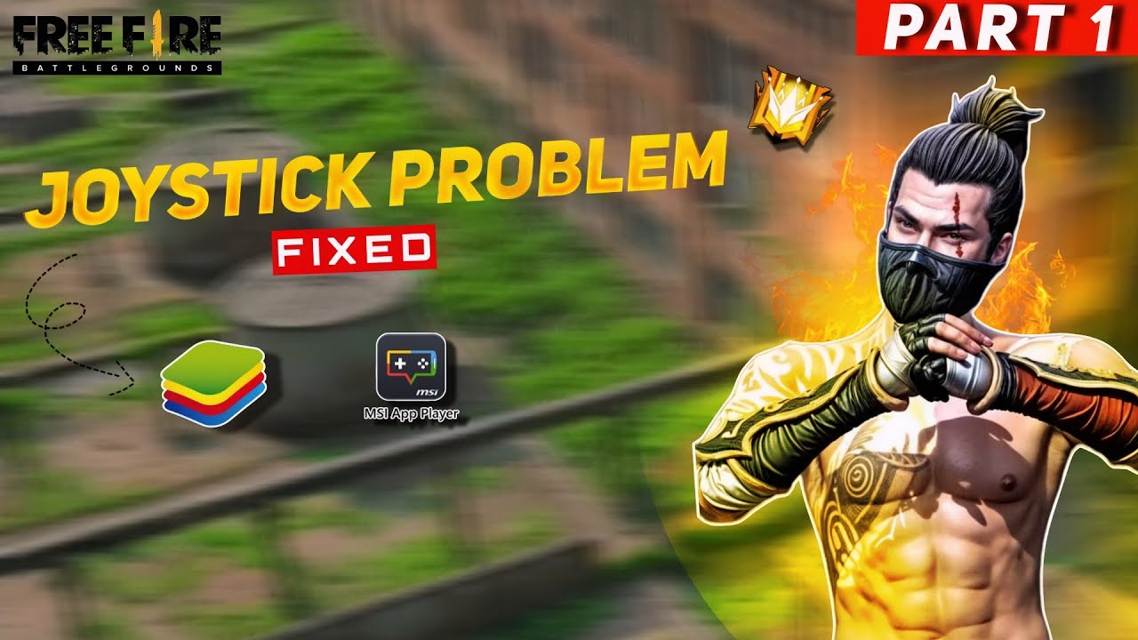How To Fix JOYSTICK Problem in Free Fire PC 2025 PART 1 | Aim Stuck ...