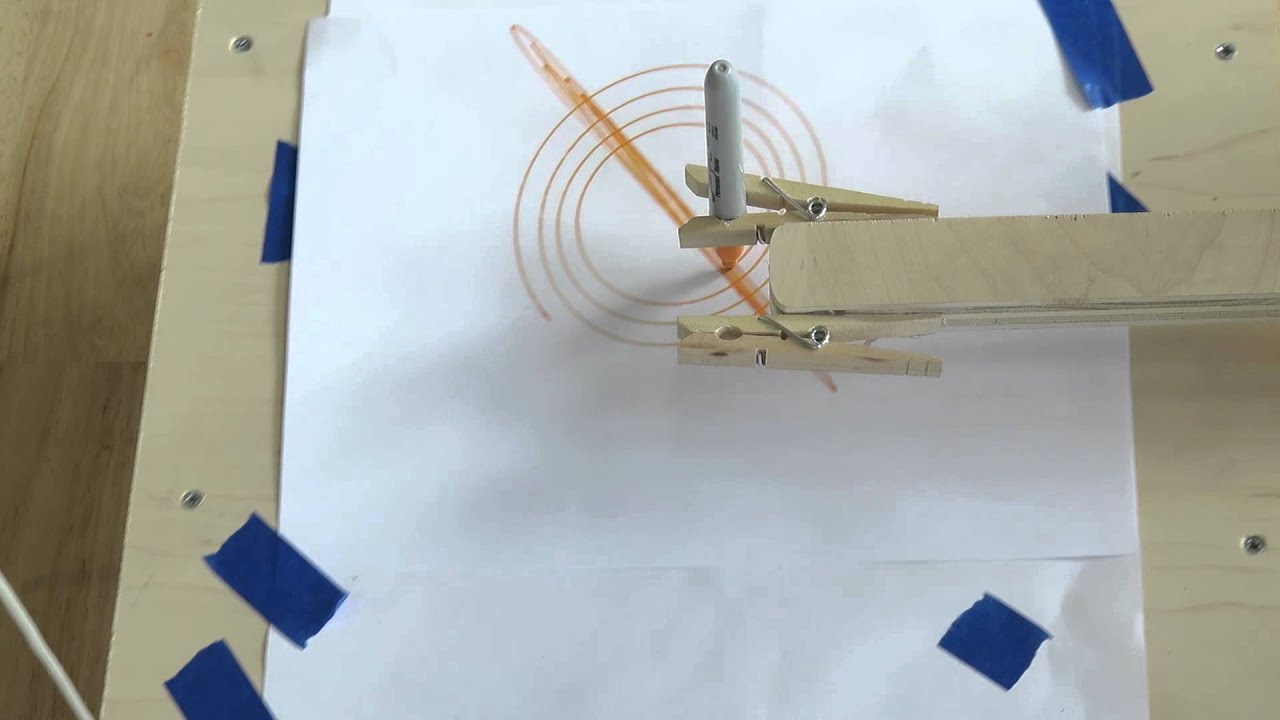 Homemade Harmonograph! - YouTube