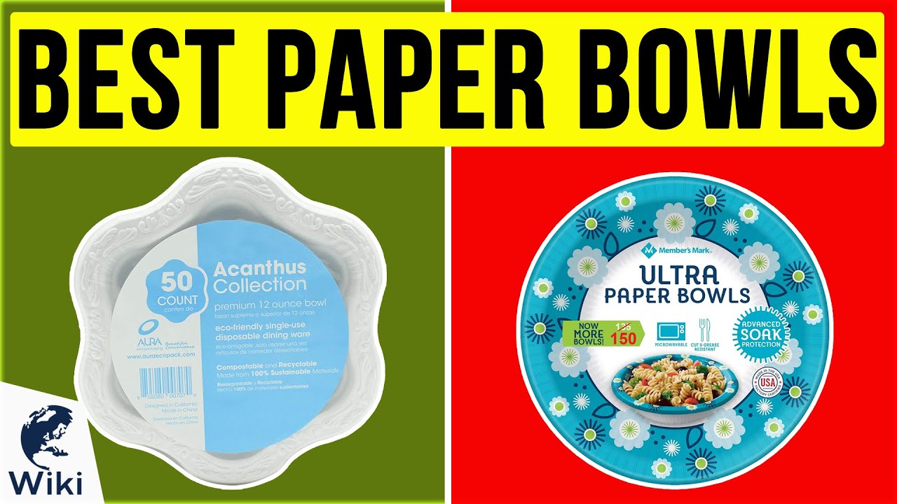 10 Best Paper Bowls 2020 - YouTube