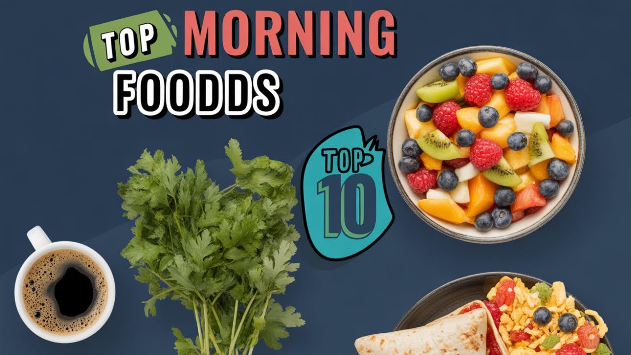 TOP 10 MORNING FOODS YOU SHOULD EAT EVERY DAY - YouTube