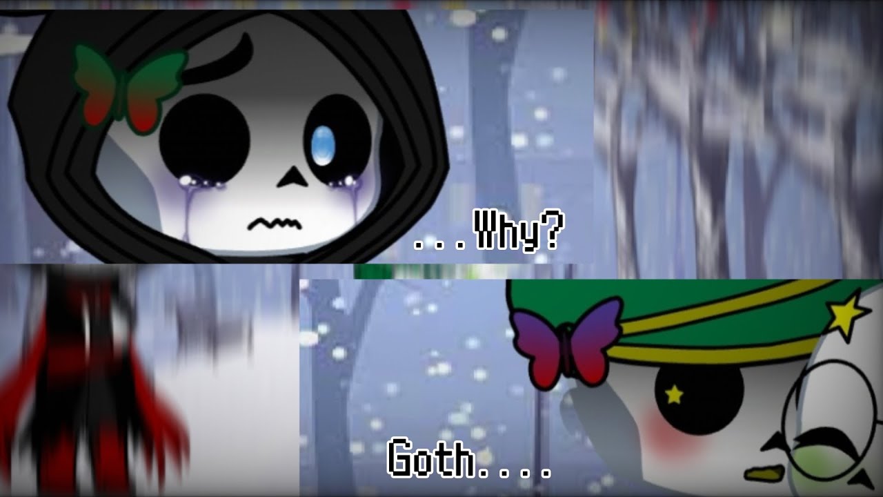 Ocean Blue Eyes Meme || Undertale AU || Fell Poth + Dante ( Angst ...