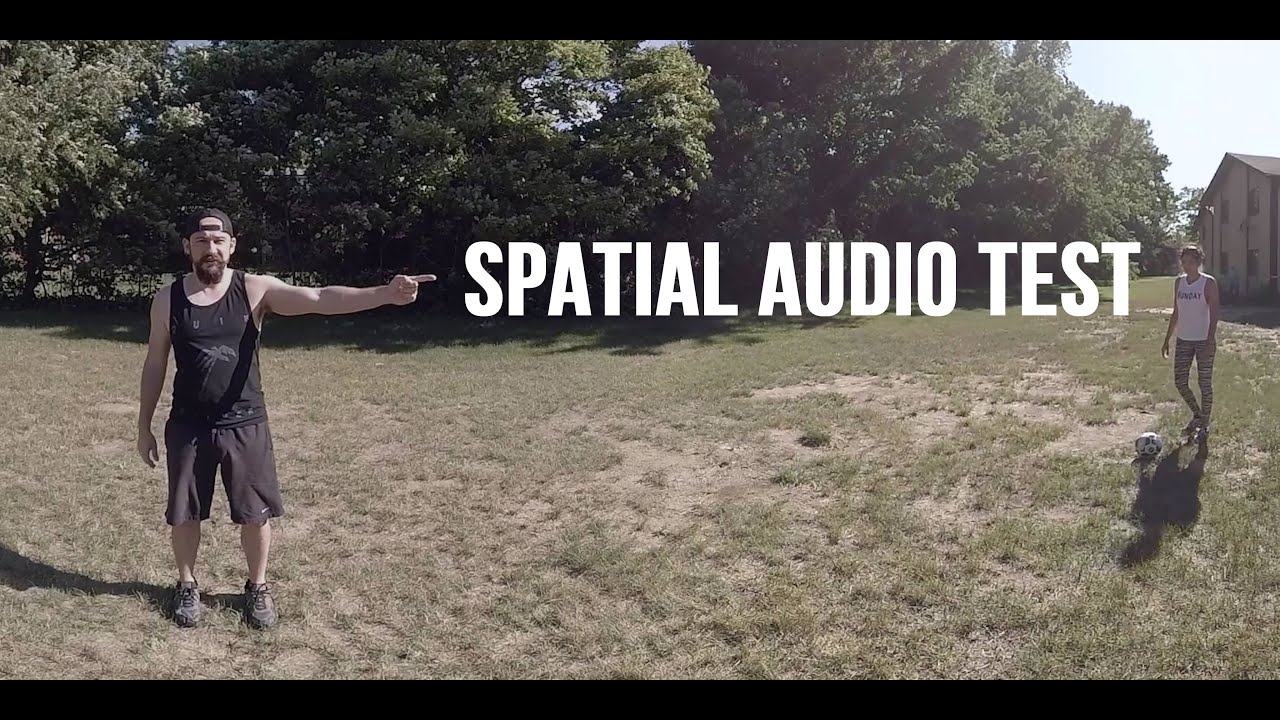 Spatial Audio Test with Zoom H2n Mic - YouTube