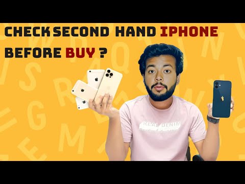 How To Check A Used / Second Hand iPhone Before Buying Check iPhone's ...