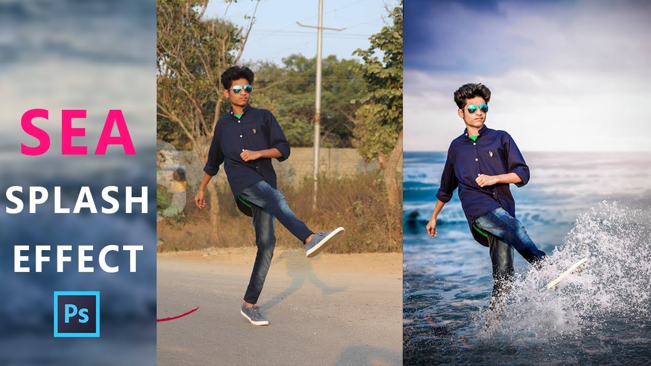 Sea Splash Effect | Photoshop Manipulation Tutorial 2018 - YouTube