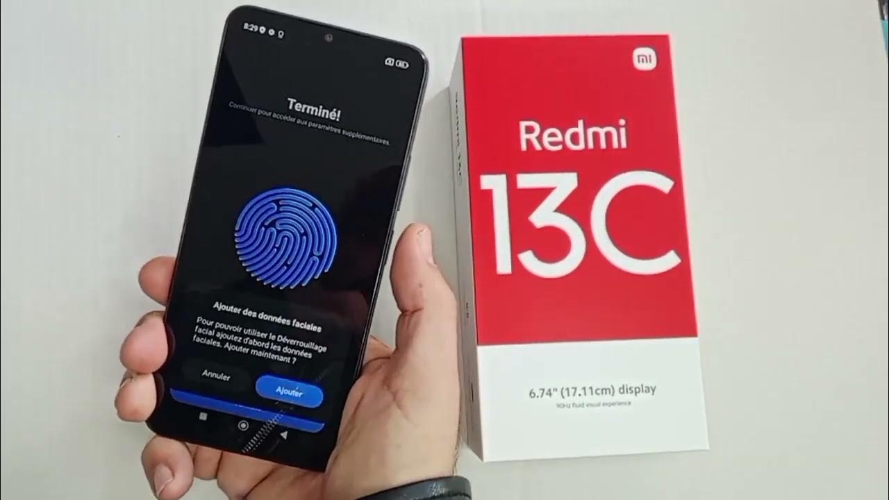 How to make a fingerprint in Redmi 13c - YouTube