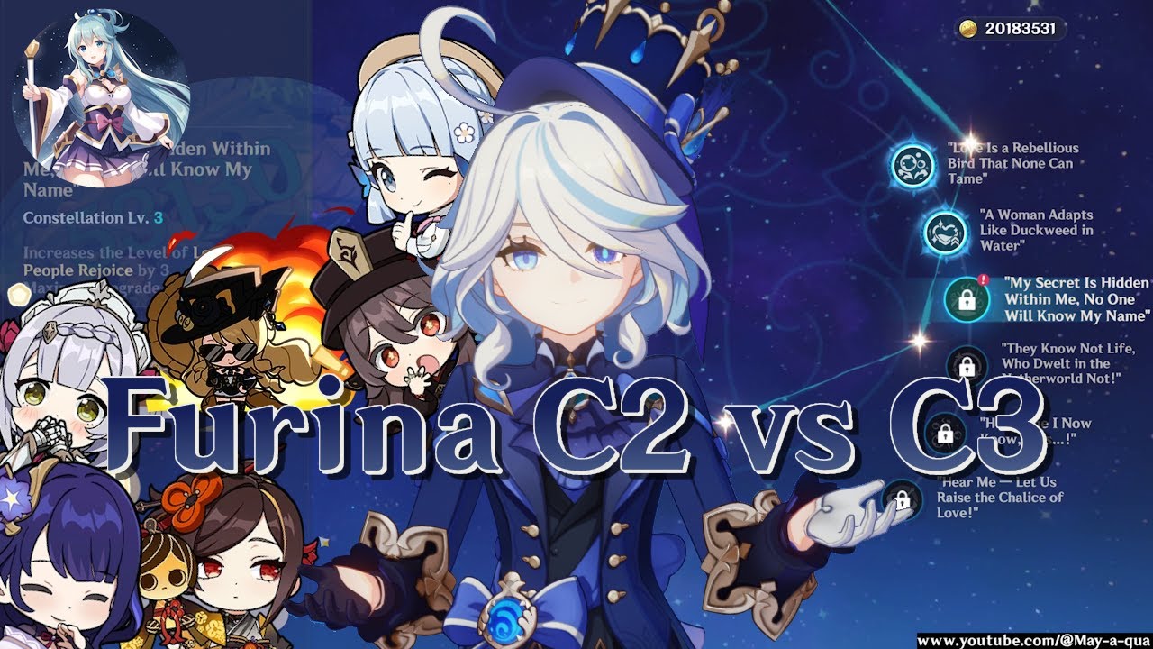 Reasons why you should get Furina C3 | Difference Furina C2 VS C3 ...