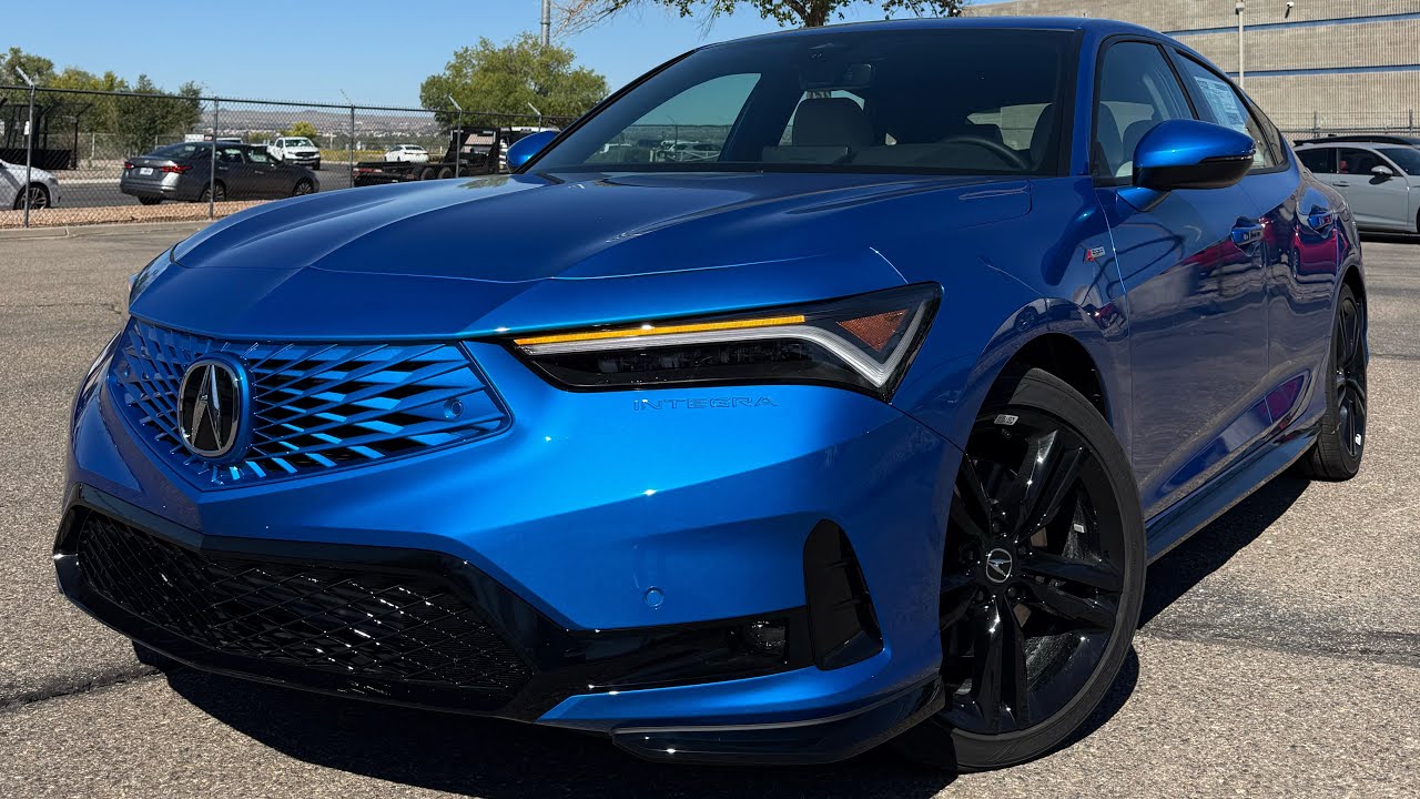 2026 Acura Integra A-Spec w/ Technology - Double Apex Blue Pearl ...