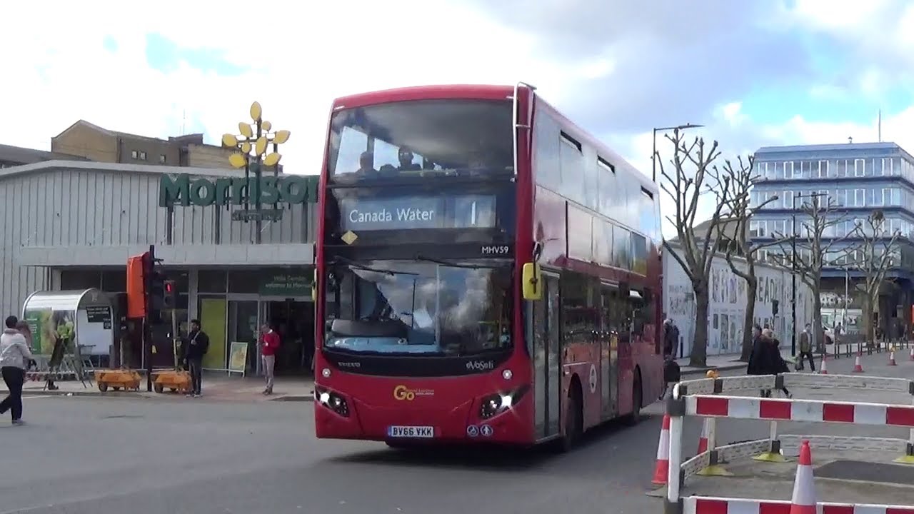 London Buses 2023-Camden Town & Waterloo Variety - YouTube