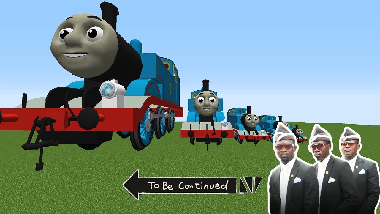 The Biggest Thomas the Tank Engine in Minecraft - Coffin Meme - YouTube