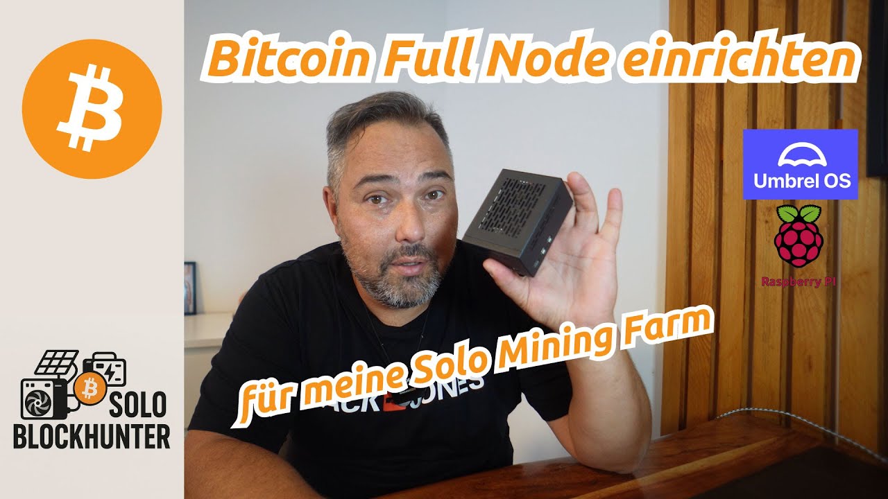 Bitcoin Full Node einrichten mit Umbrel OS und Raspberry PI 5 für das ...