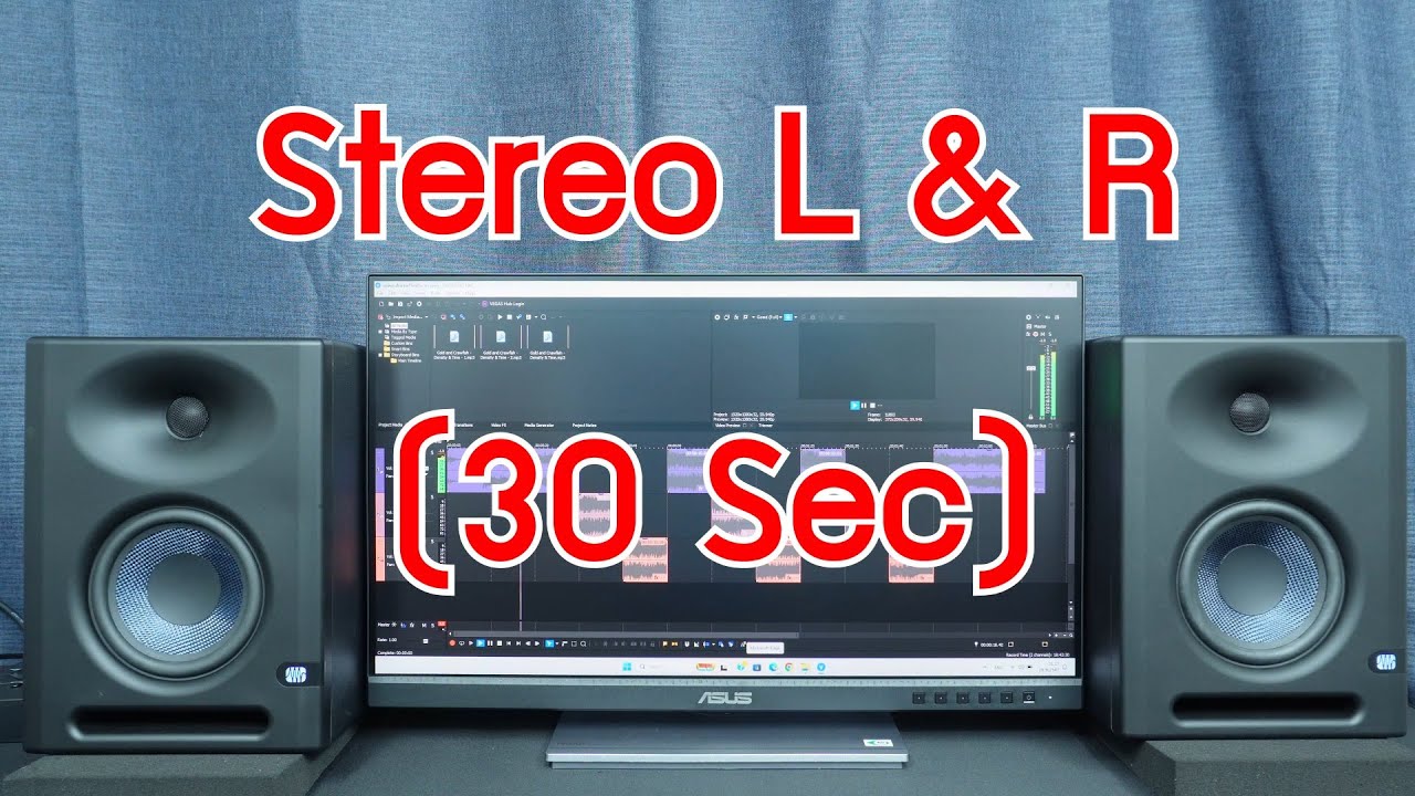 Stereo : Left and Right Sound Test (สำหรับทดสอบบลูทูธ เสียงสเตริโอ ซ้าย ...