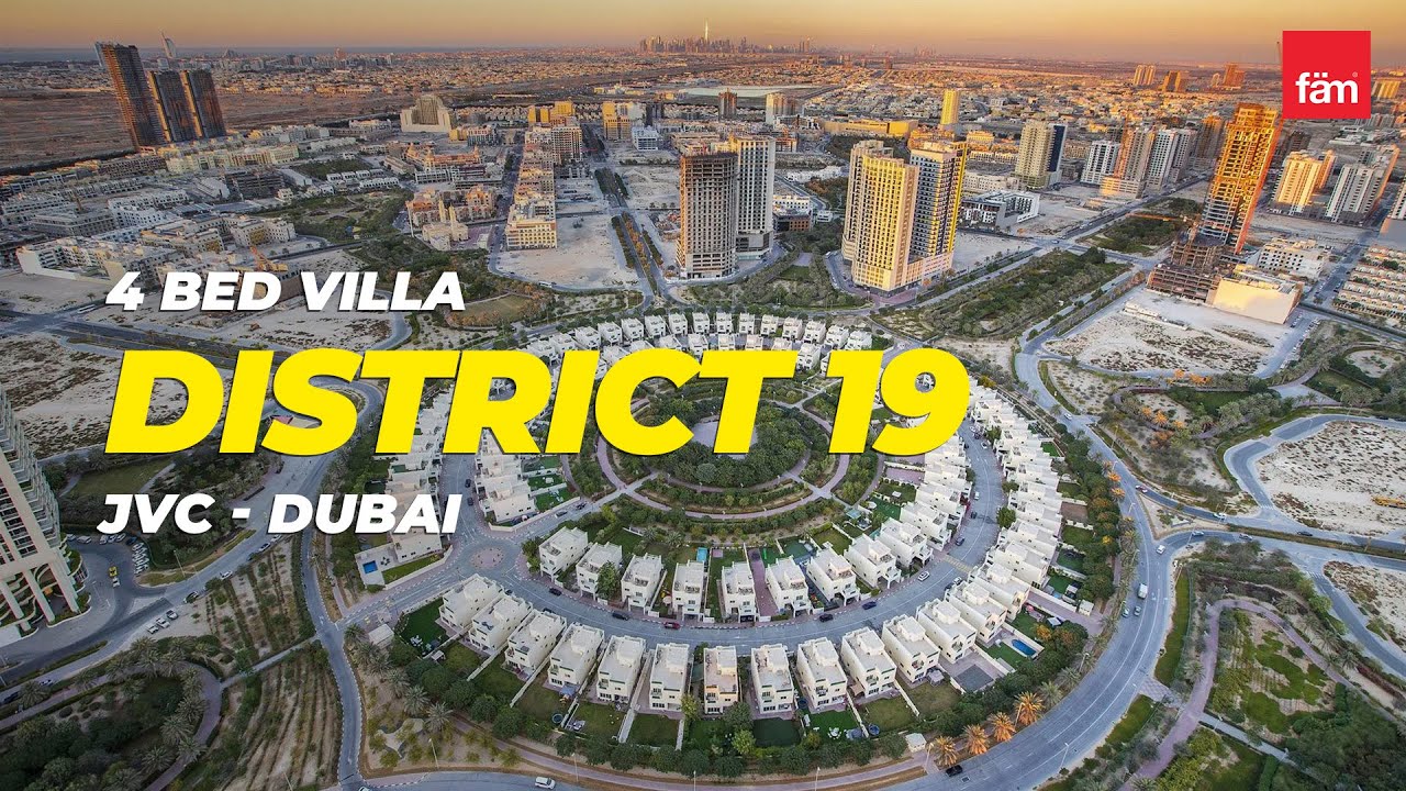 Stunning 4 Bed Villa in District 19, JVC - Dubai - YouTube