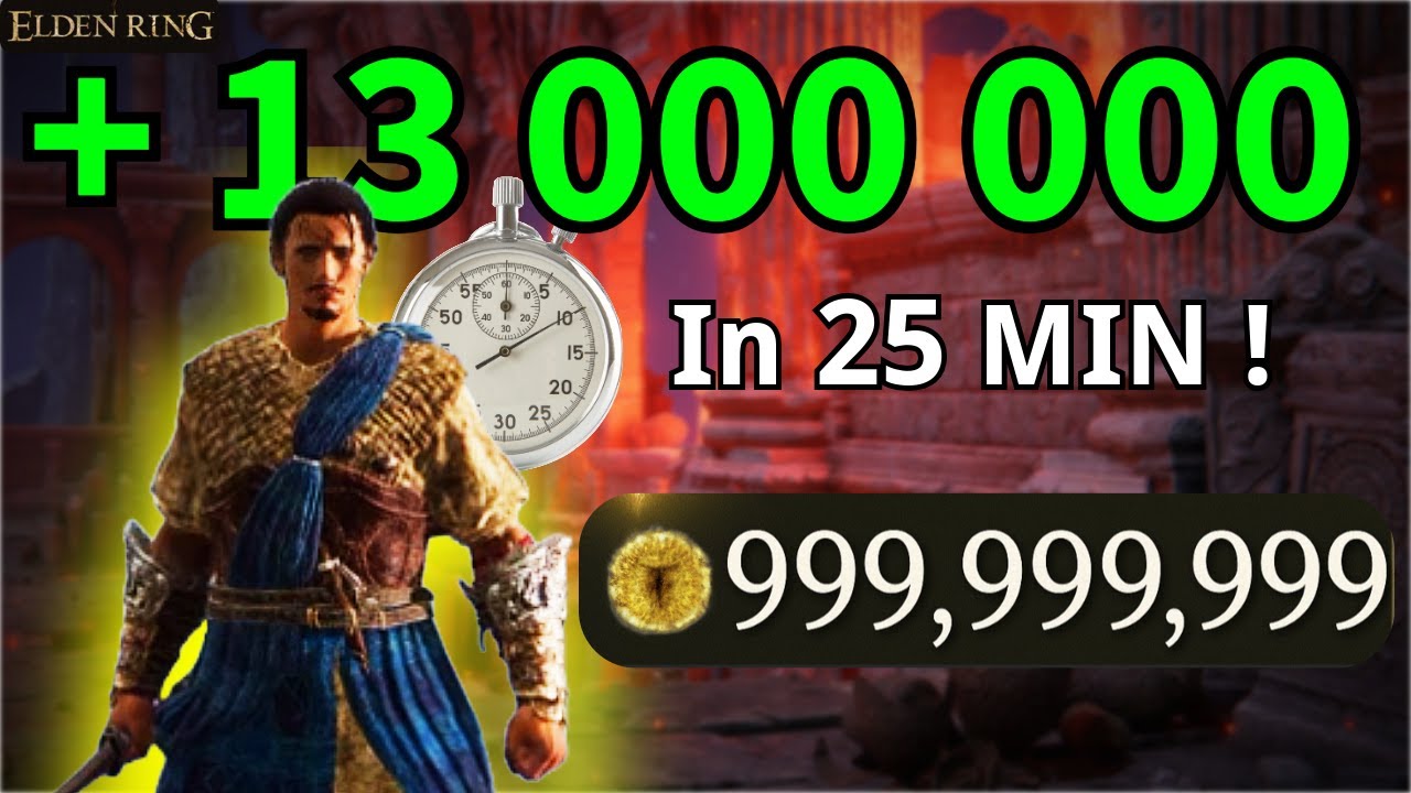 HOW TO GET INFINITE RUNES in Elden Ring ! (2025 best spot) - YouTube