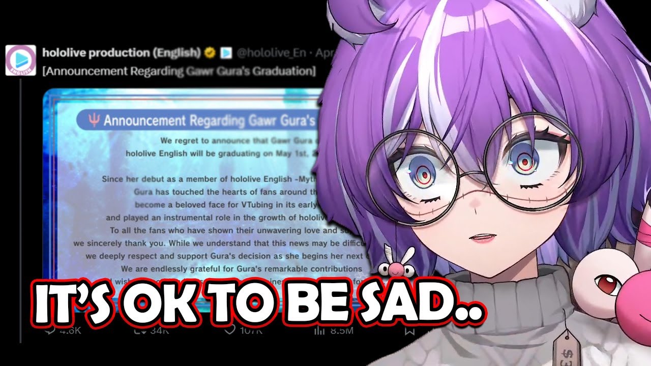 Michi Shares Her Thoughts on Recent Vtuber Graduations - YouTube