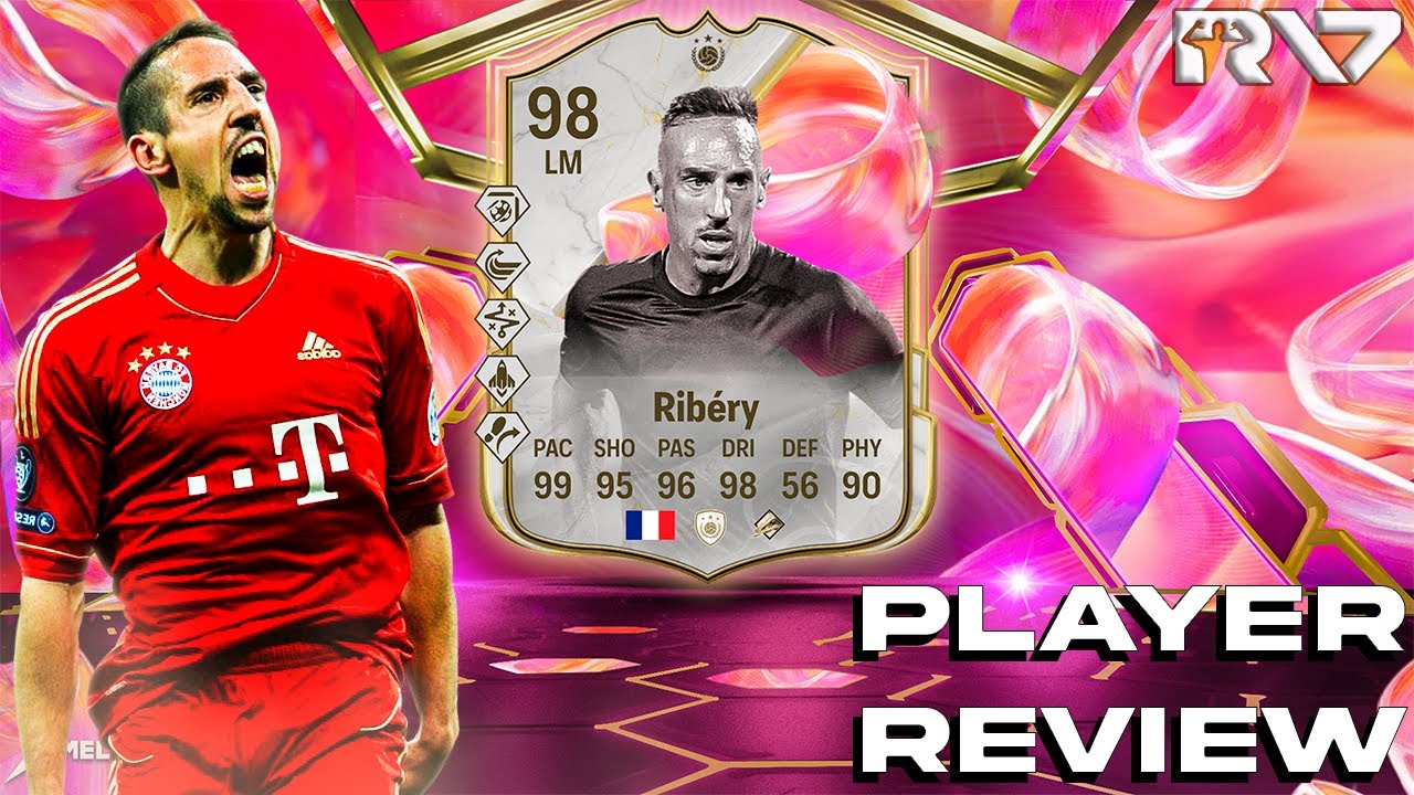 ¿MEJOR QUE VINICIUS? | RIBERY FUTTIES 98 PLAYER REVIEW EAFC 25 UT - YouTube