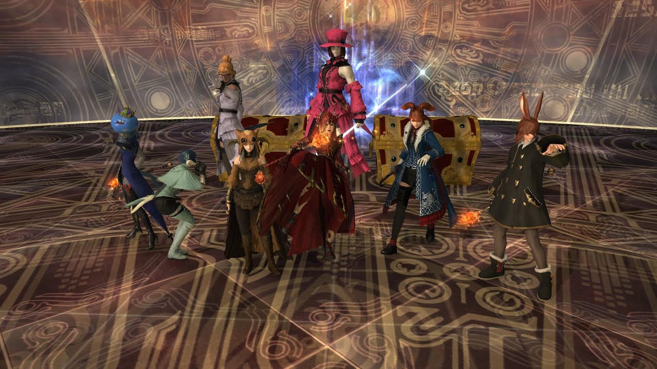 FFXIV E12S Clear | Blue Mage - YouTube