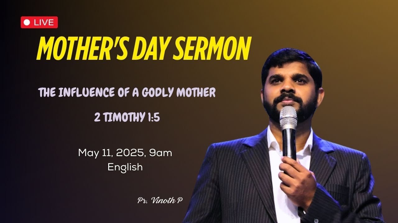The Influence of a Godly Mother | Mother's Day Sermon | 2 Timothy 1:5 ...