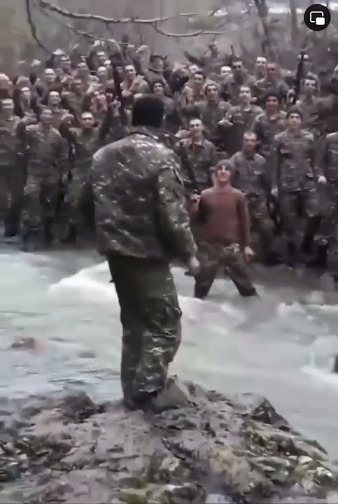 Армянские солдаты приветствуют Командира подразделения #армяне #հայեր # ...