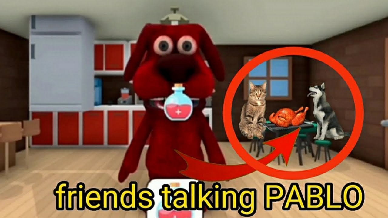 Talking Pablo's friends came to visit - YouTube