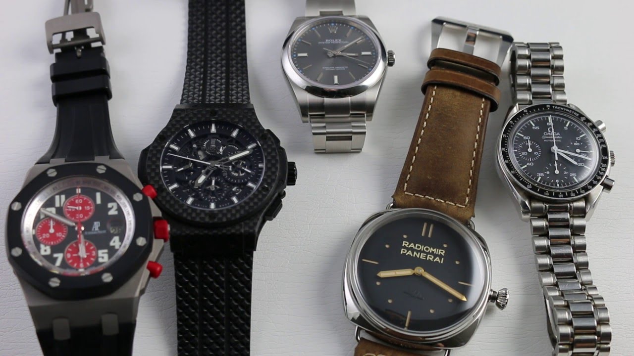 FIVE LIVE: TODAY'S NEW LUXURY WATCH ARRIVALS 3/7/16 - YouTube