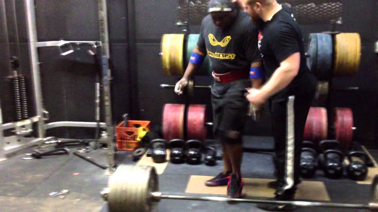 BEAST: 740lb deadlift raw - YouTube