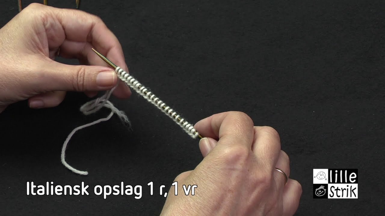 Italiensk opslag 1 r, 1 vr - YouTube