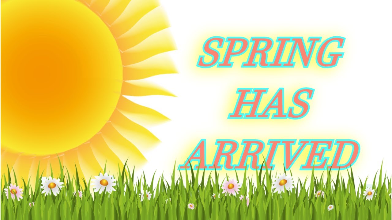 Springtime Has Finally Arrived - YouTube