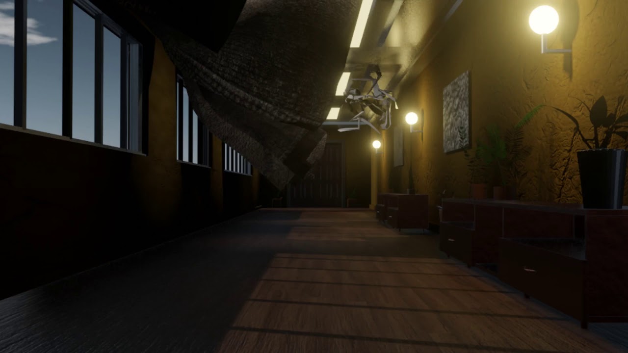 Scary blender evee scene - YouTube
