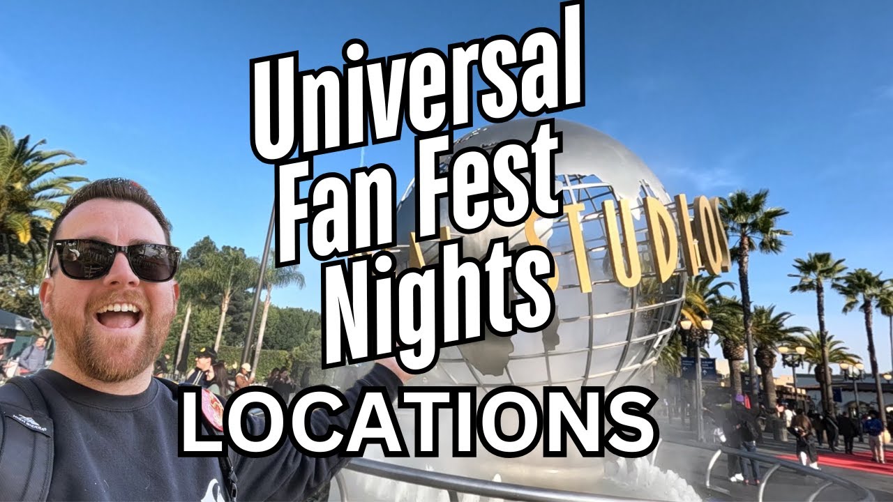 Universal Fan Fest Night Locations | Universal Studios Hollywood - YouTube