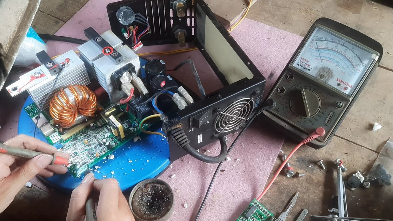 How to repair welding machine at home - part 2 - YouTube