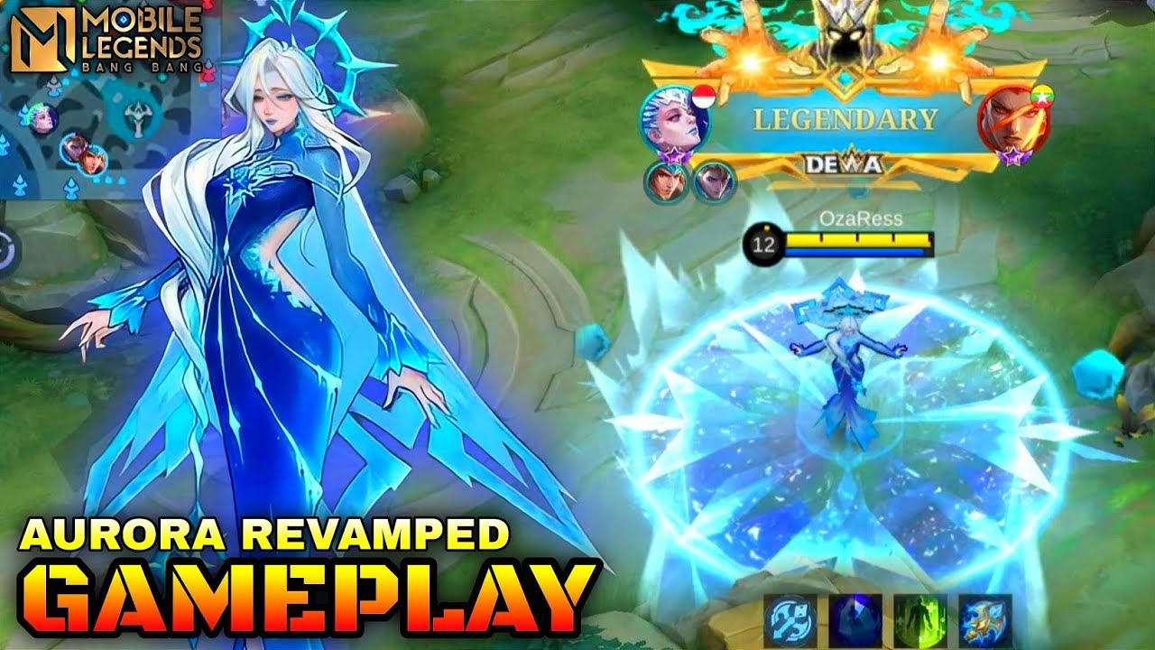 Revamped Aurora Gameplay - Mobile Legends Bang Bang - YouTube
