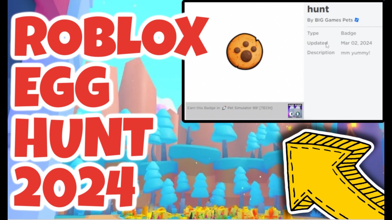 PET SIM 99 IS IN THE ROBLOX EGG HUNT 2024 - YouTube