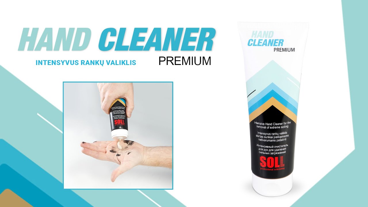 SOLL HAND CLEANER - YouTube