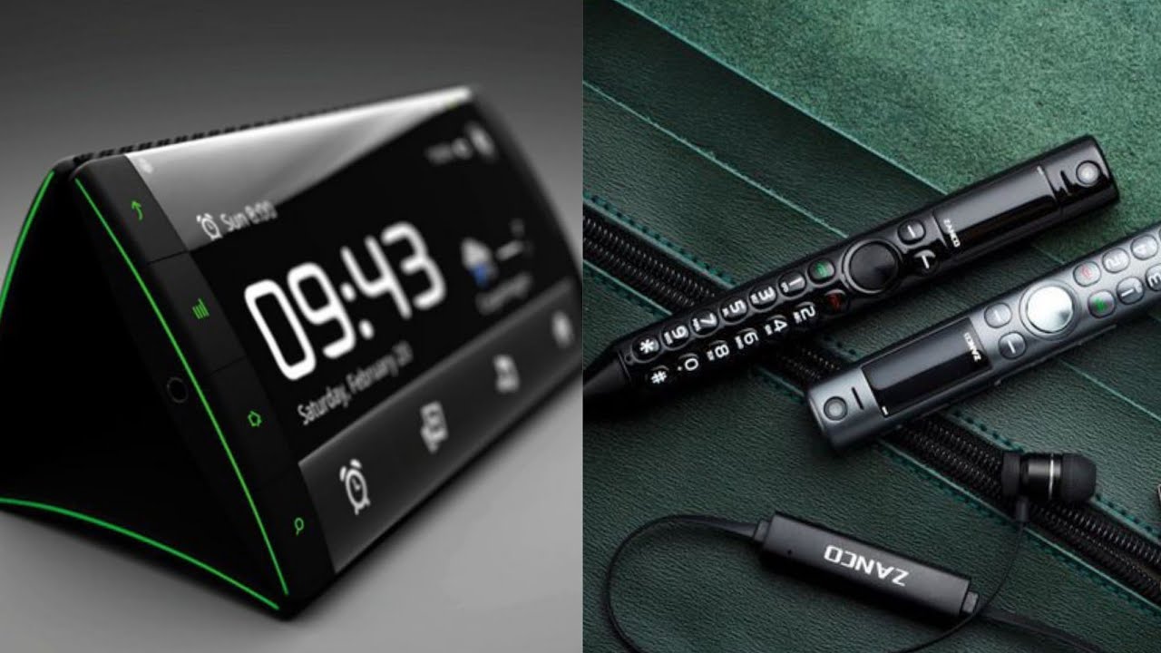 COOLEST SMARTPHONES | 9 MOST UNUSUAL AND UNIQUE SMARTPHONES | Tech ...