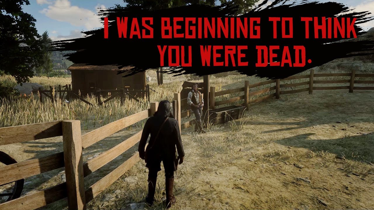 Reactions to John's Return to the Ranch After a Year | RDR2 - YouTube