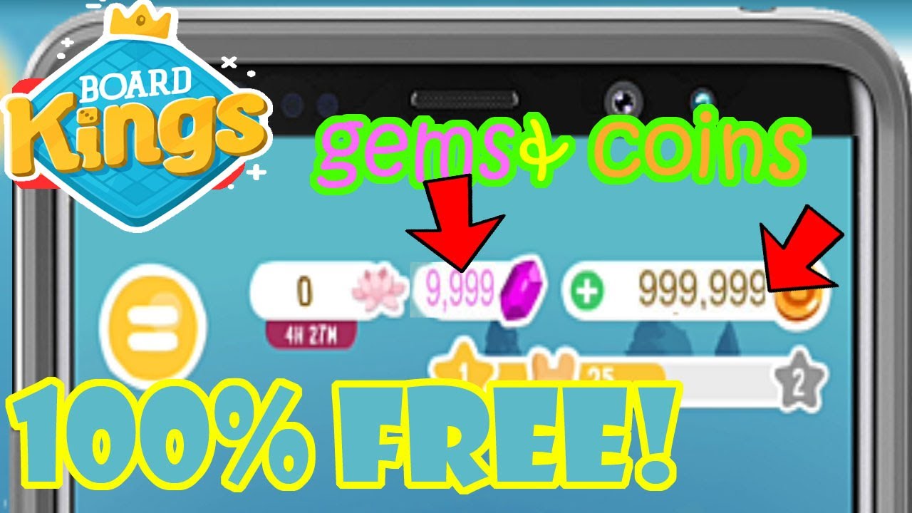 How to Get Coins & Gems in Board Kings Fast 2022| 100% Working| Board ...