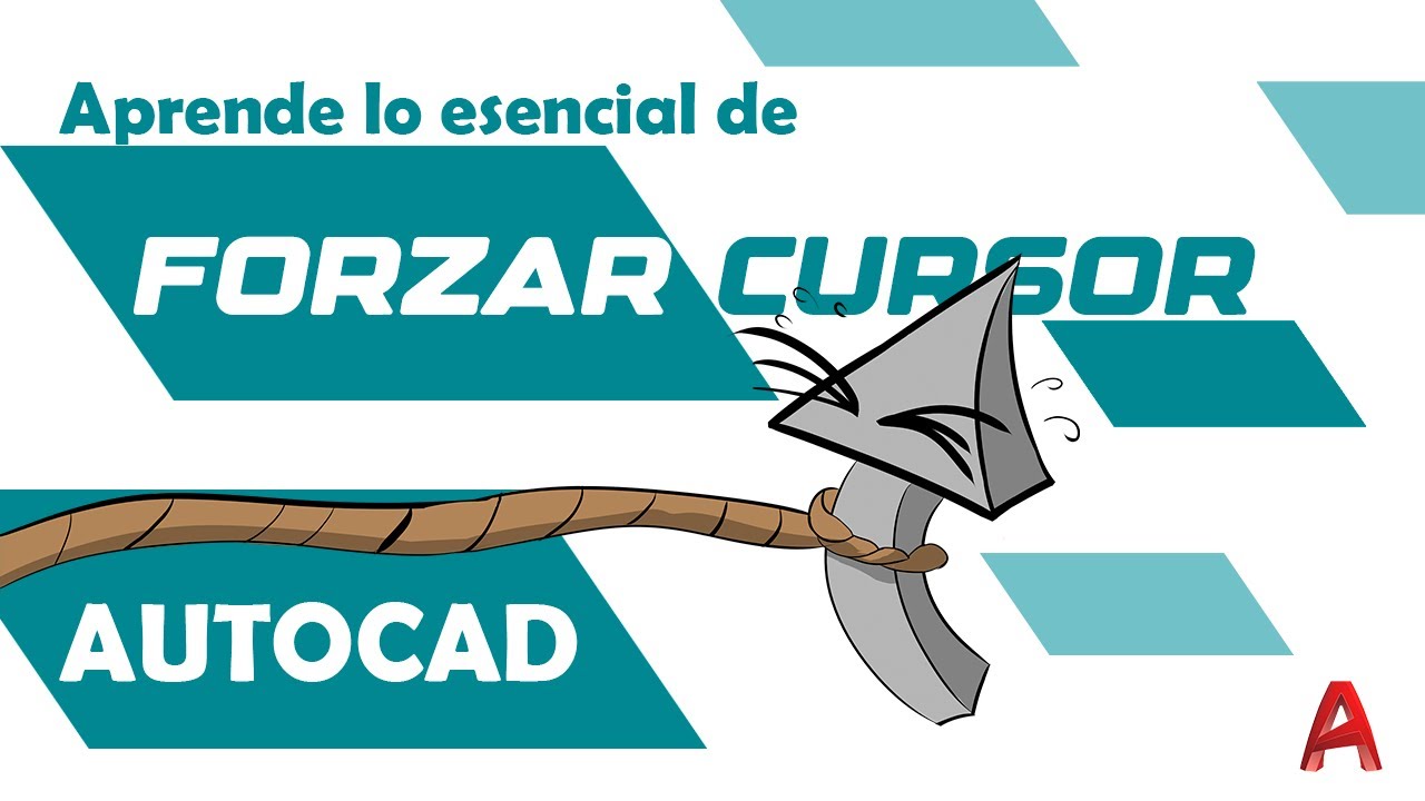 APRENDE lo ESENCIAL de FORZAR CURSOR en AUTOCAD | APRENDER | TIPS - YouTube