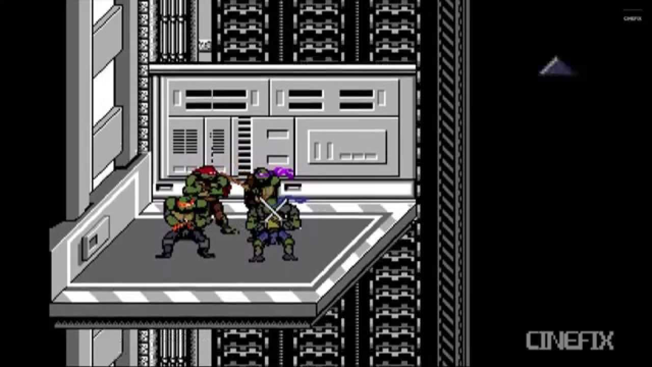 Teenage Mutant Ninja Turtles - 8 Bit Cinema [BLIND] Reaction - YouTube