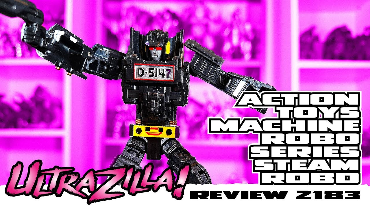 ACTION TOYS MACHINE ROBO SERIES STEAM ROBO | Review 2183 - YouTube