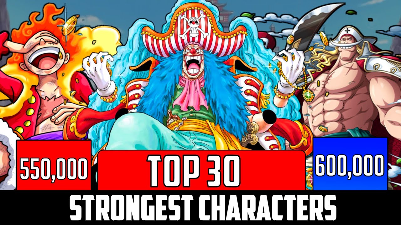 Top 30 Strongest One Piece Characters Ranked ( Chapter 1054 ) - JR ...